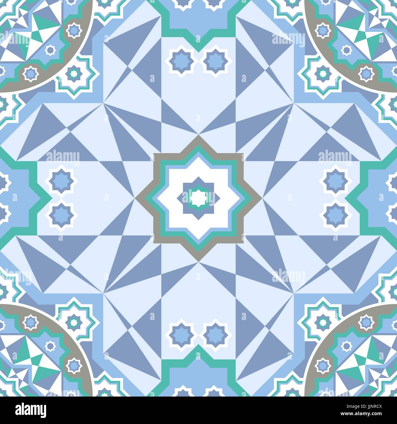 Background with Islamic Seamless Pattern. Vector illustration art Stock ...