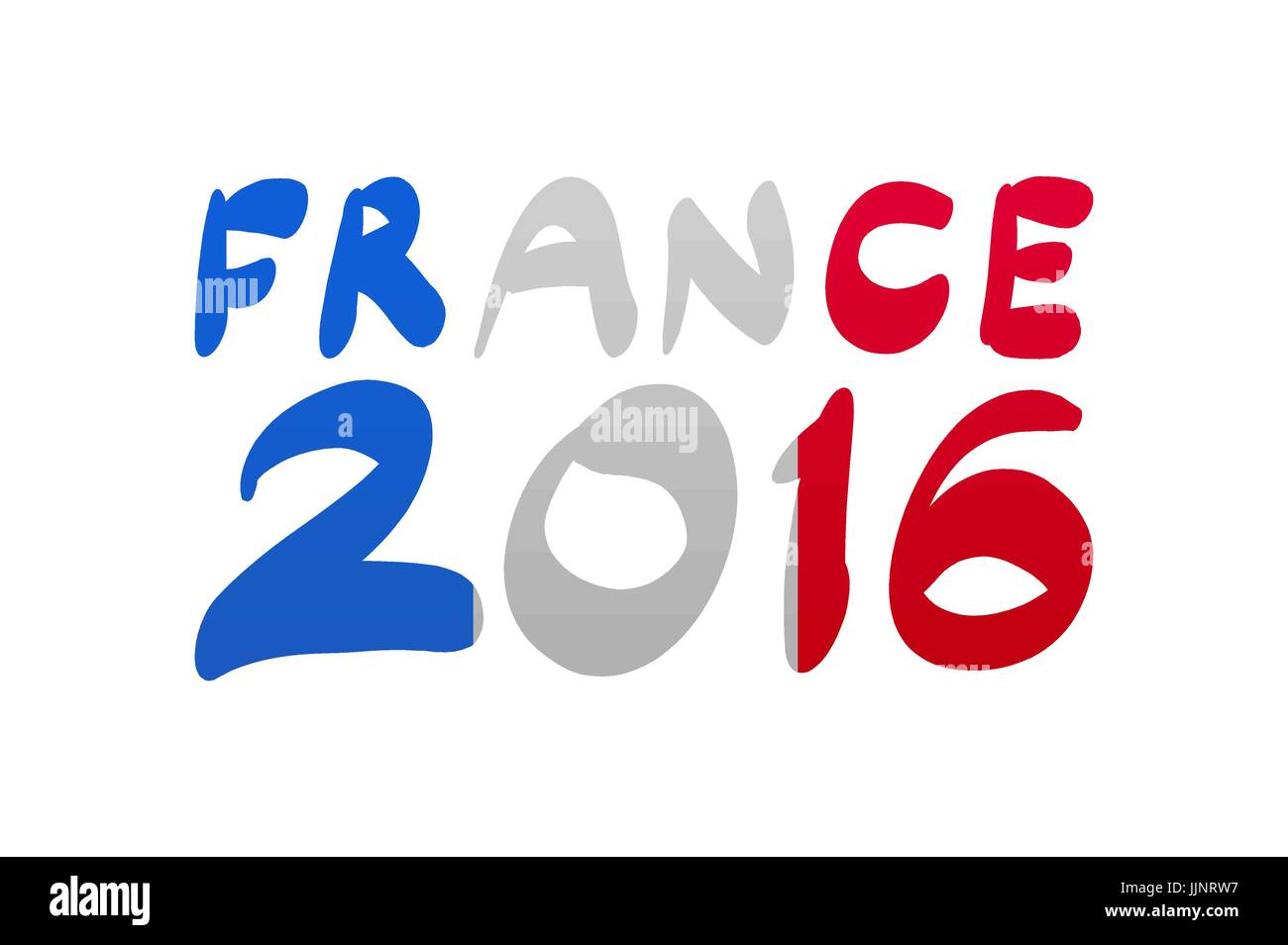 Flag France lettering vector 2016 art Stock Vector Image & Art - Alamy