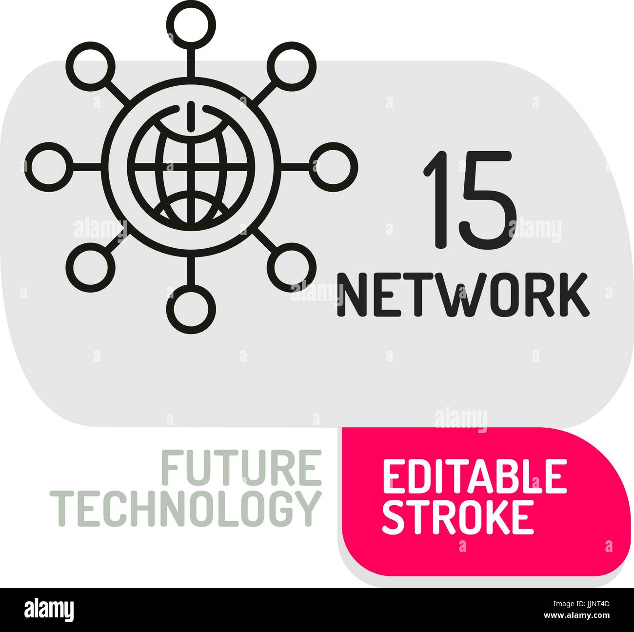 Internet icon. Future technology device Vector illustration Stock ...