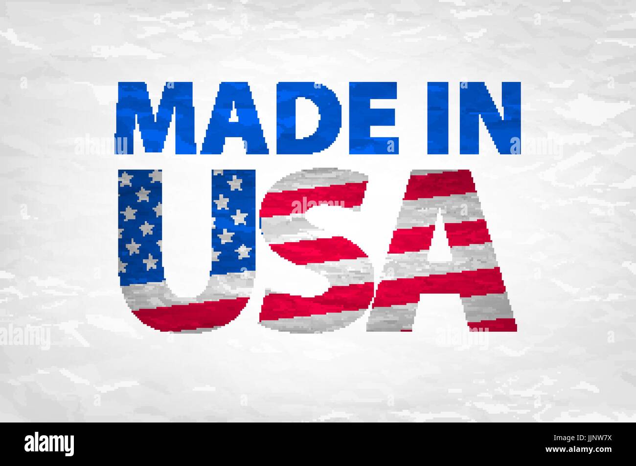 Vector Made in the USA logo vector art Stock Vector Image & Art - Alamy