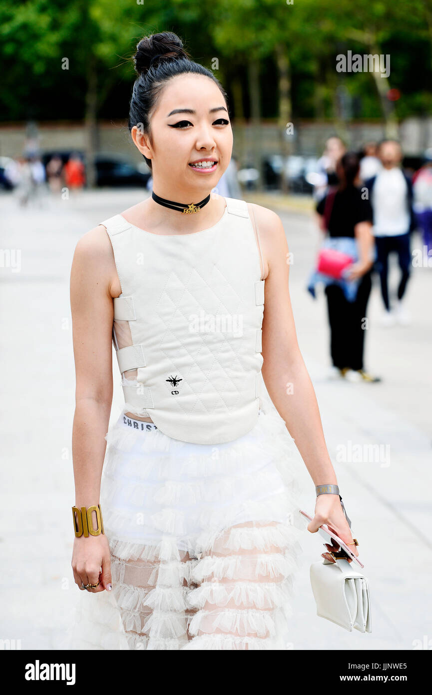 Miss Yuyu at DIOR, les Invalides, Paris, France Stock Photo - Alamy