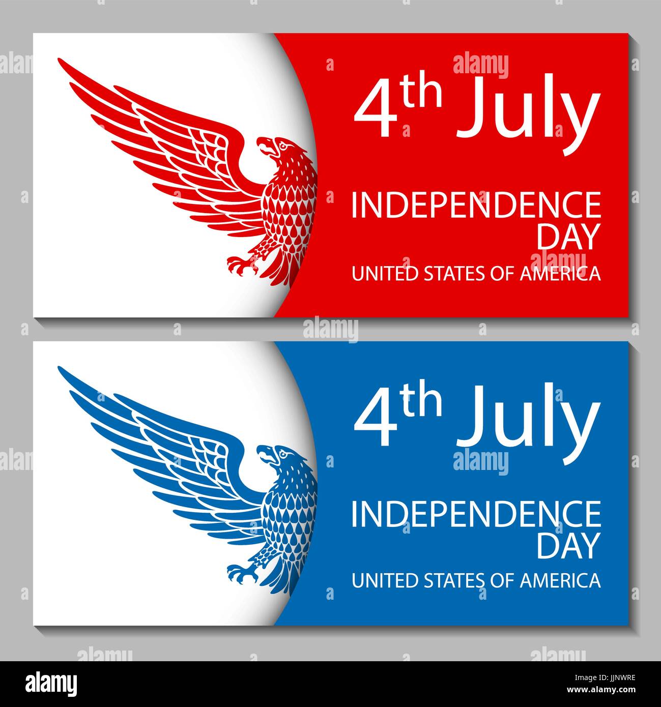 4th of July Design Objects Element Vector Set Isolated. art Stock ...
