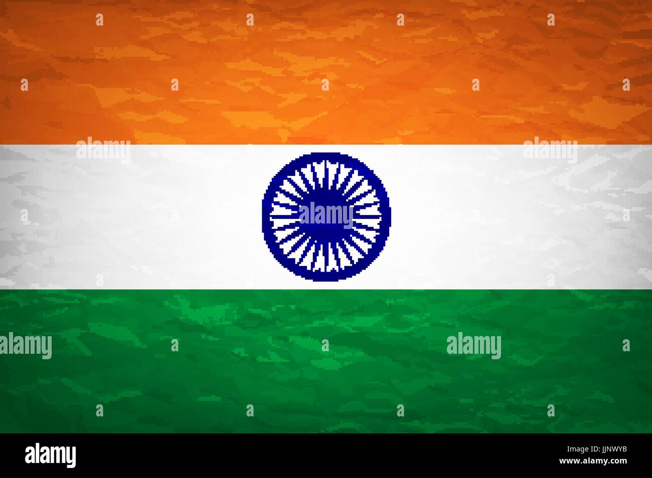 National flag of India with correct proportions and color scheme vector ...