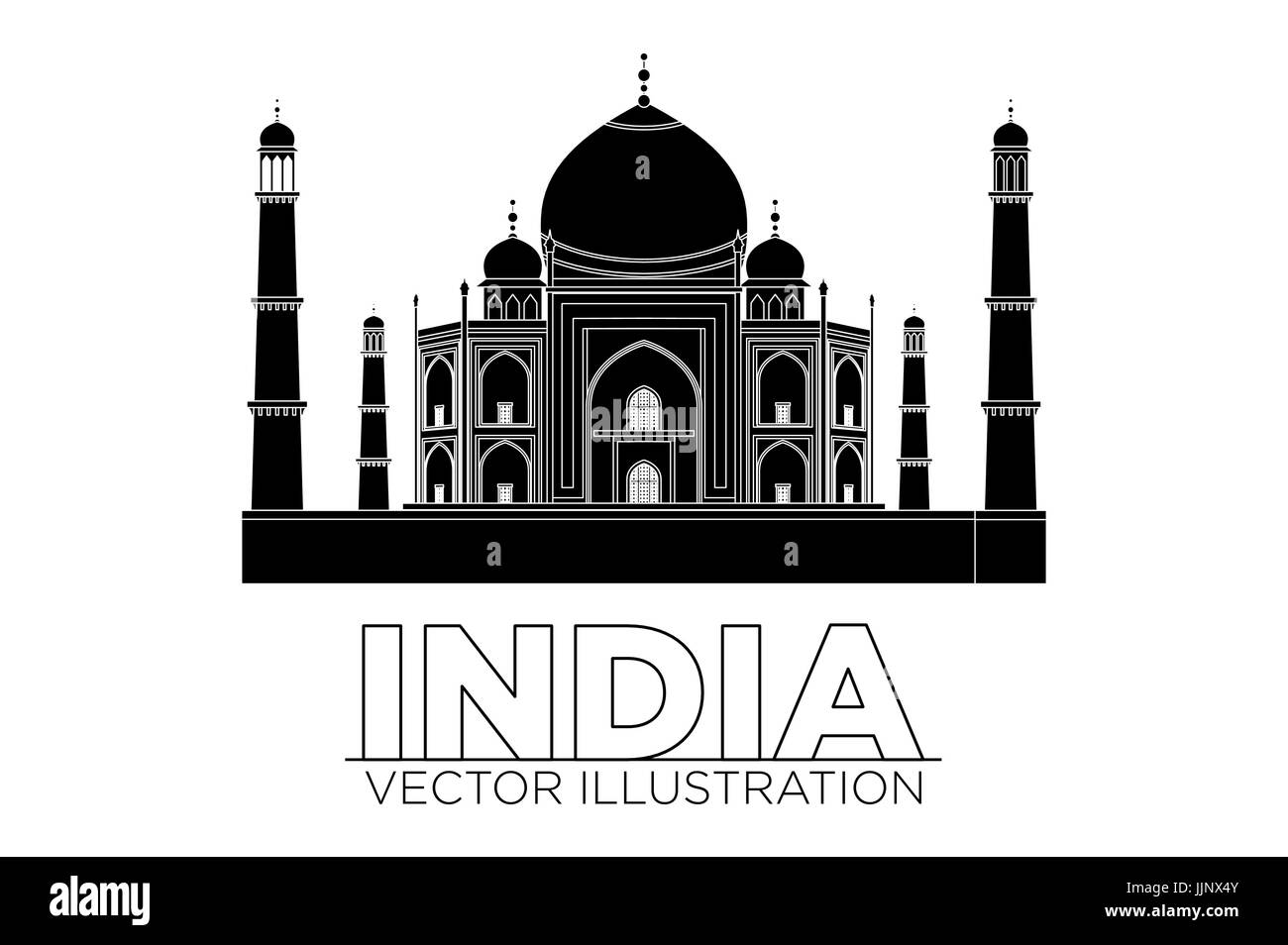 Mughal vector vectors hi-res stock photography and images - Alamy