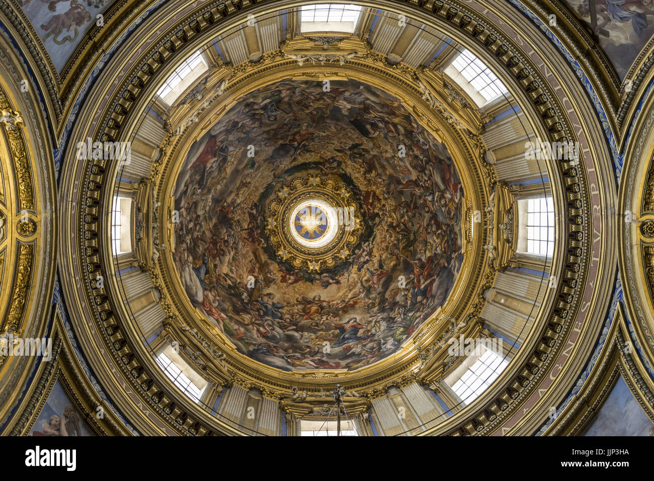 Church Saint Agnes (Santa Agnese) in Agone. Church by Francesco ...