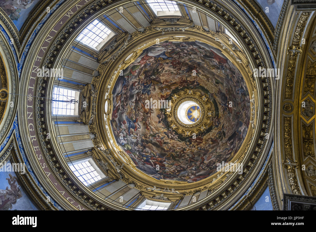 Church Saint Agnes (Santa Agnese) in Agone. Church by Francesco ...