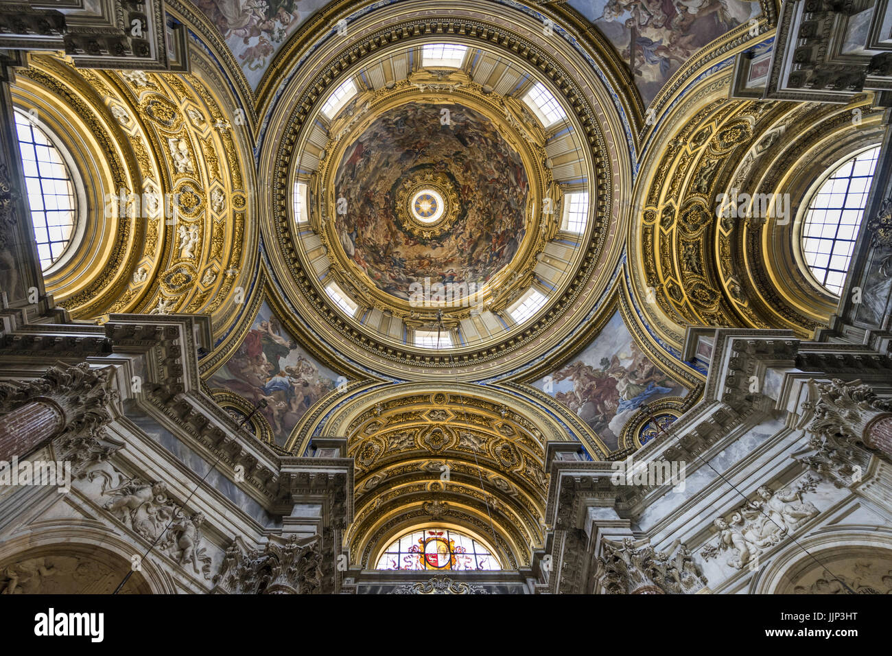 Church Saint Agnes (Santa Agnese) in Agone. Church by Francesco ...
