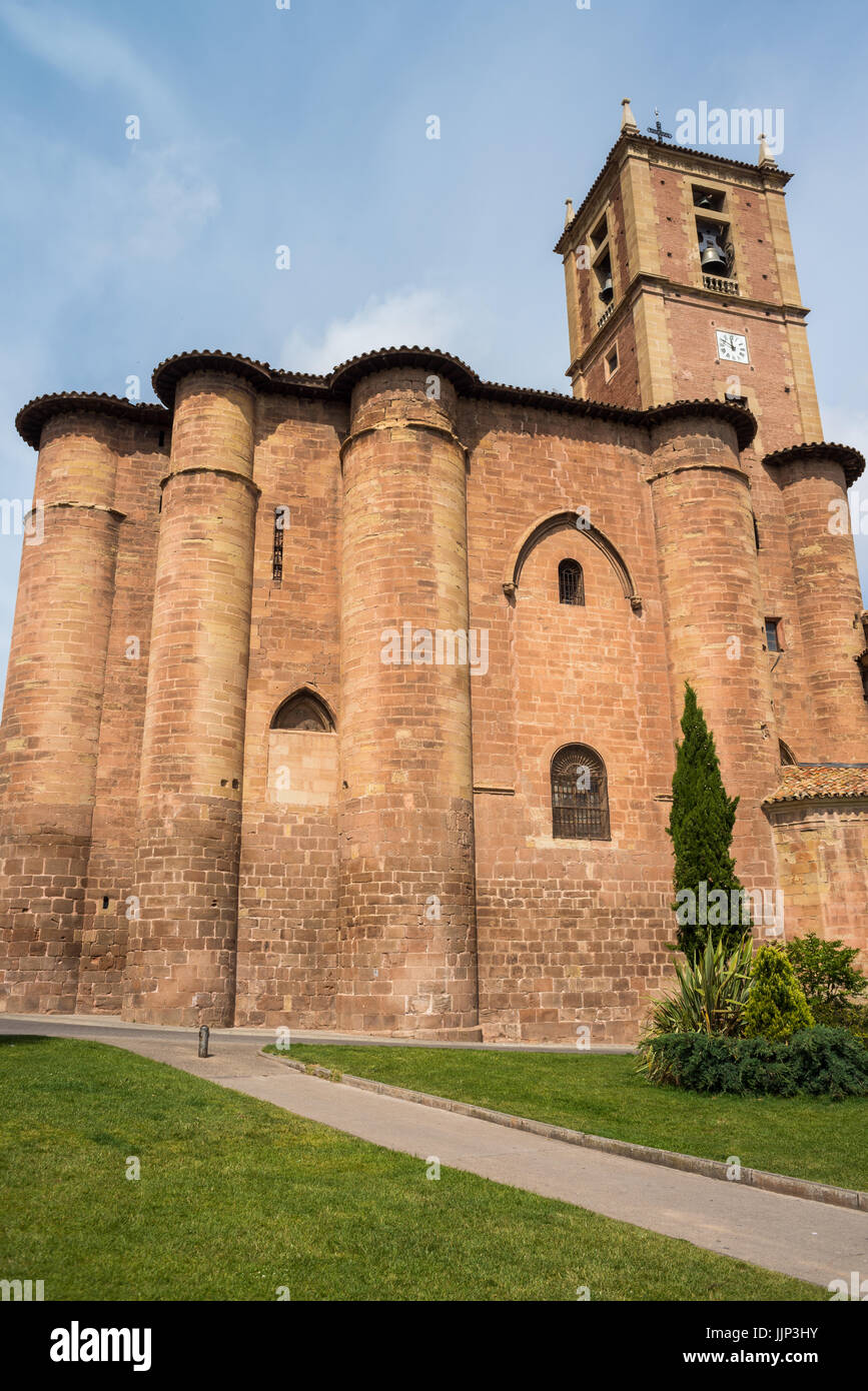 Monastery of Santa Maria la Real Franciscanos, Najera, La Rioja, Spain ...
