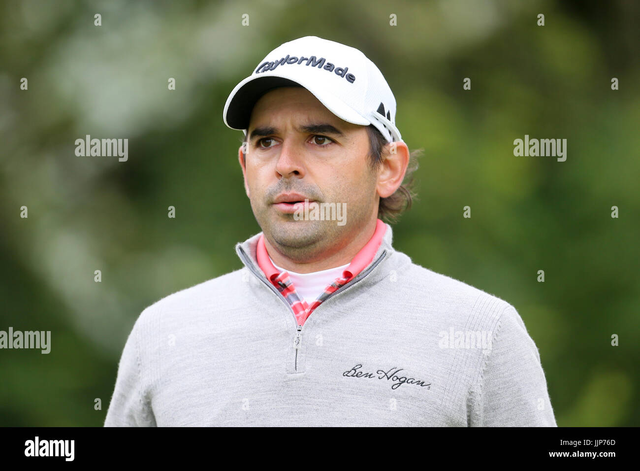 Paraguay's Fabrizio Zanotti during day one of The Open Championship ...