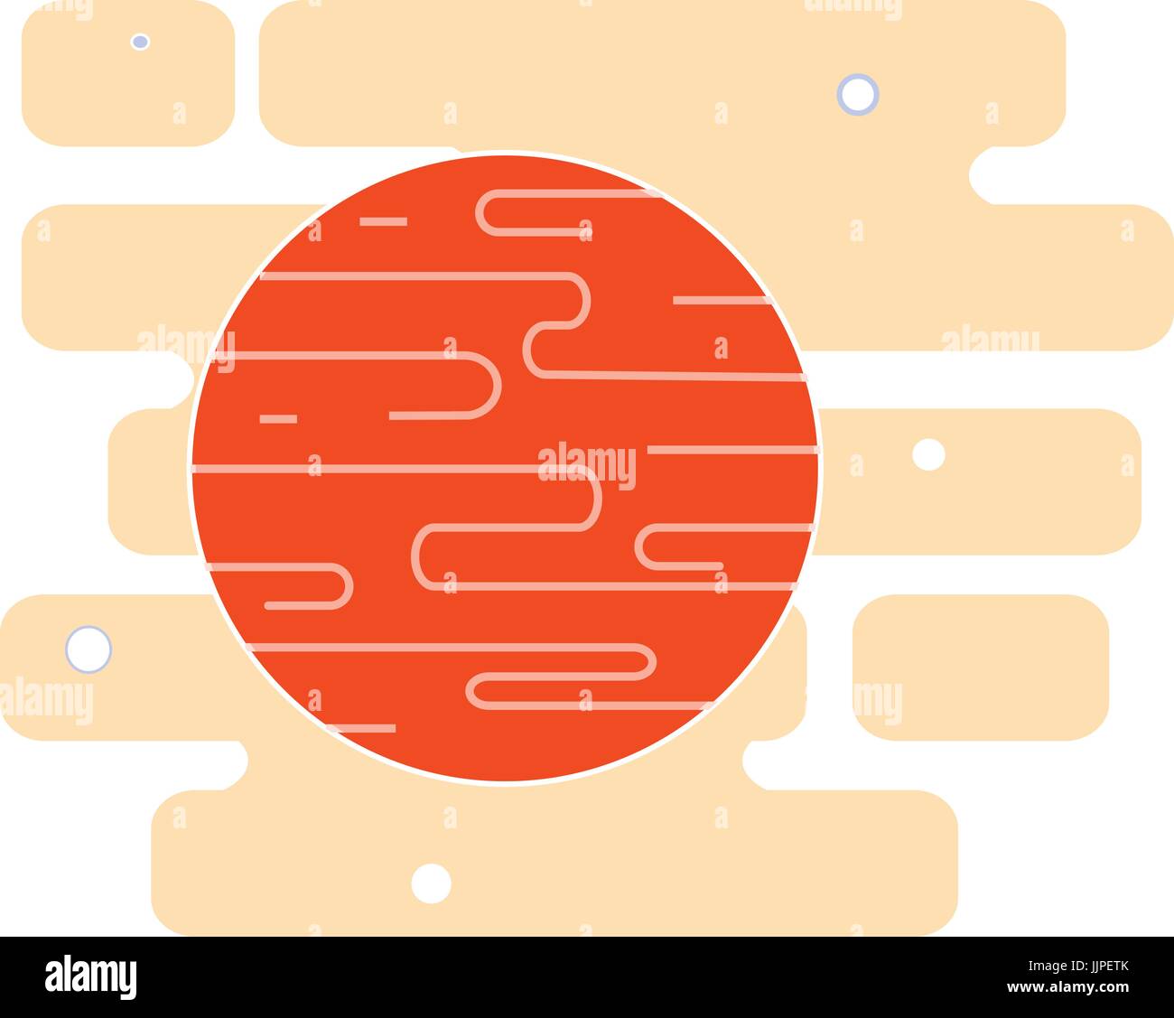 Red planet mars Stock Vector Images - Alamy