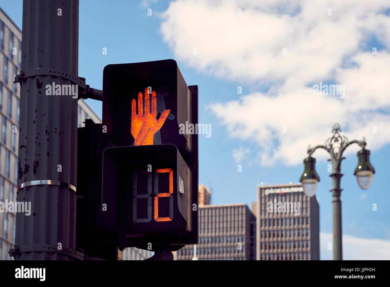 Detroit traffic lights hi-res stock photography and images - Alamy