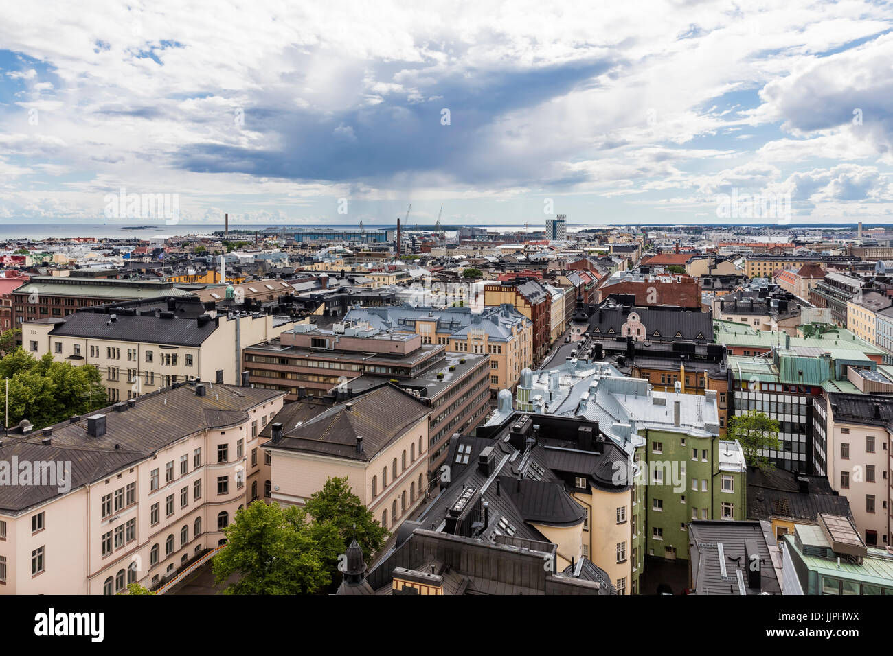Clouds above Helsinki, Finland Stock Photo - Alamy
