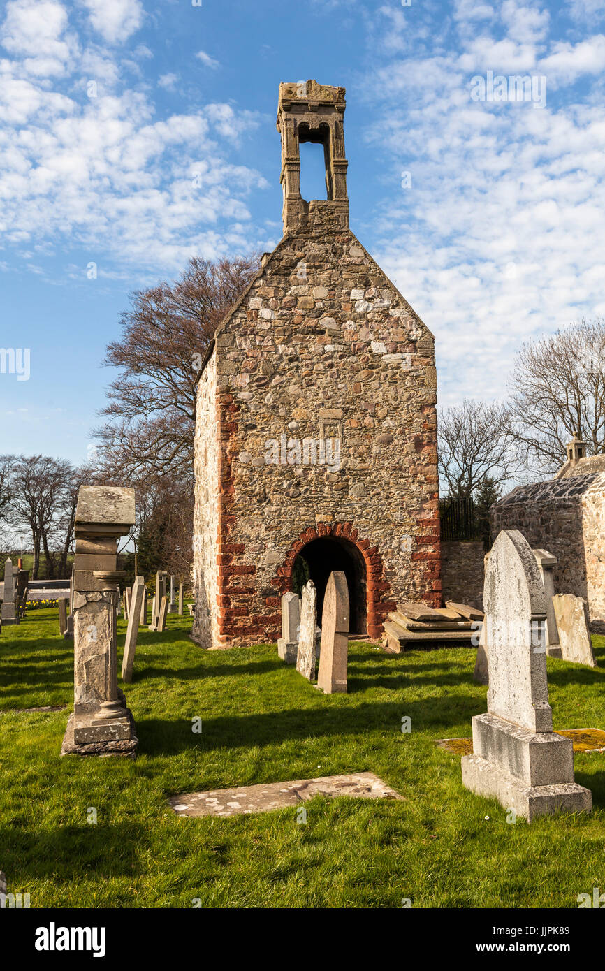 Historic Kirk at Fordyce in Aberdeenshire in Scotland Stock Photo - Alamy