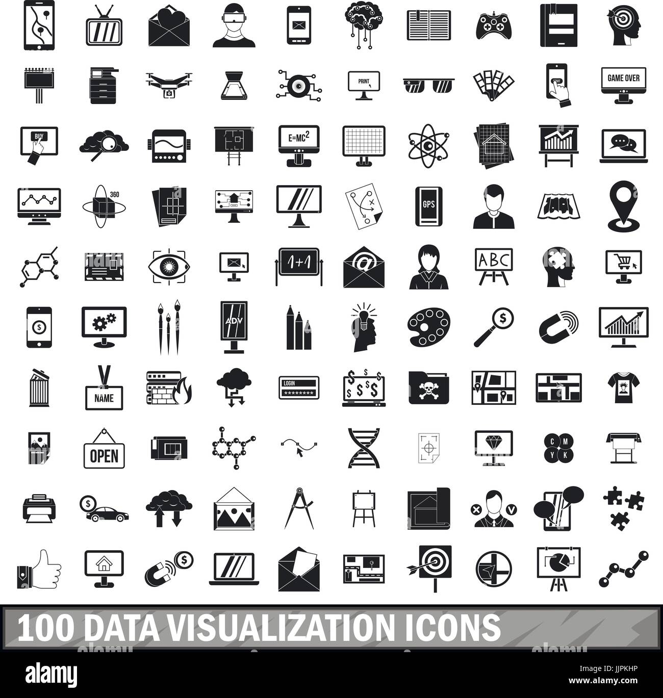 Model brain map Stock Vector Images - Alamy