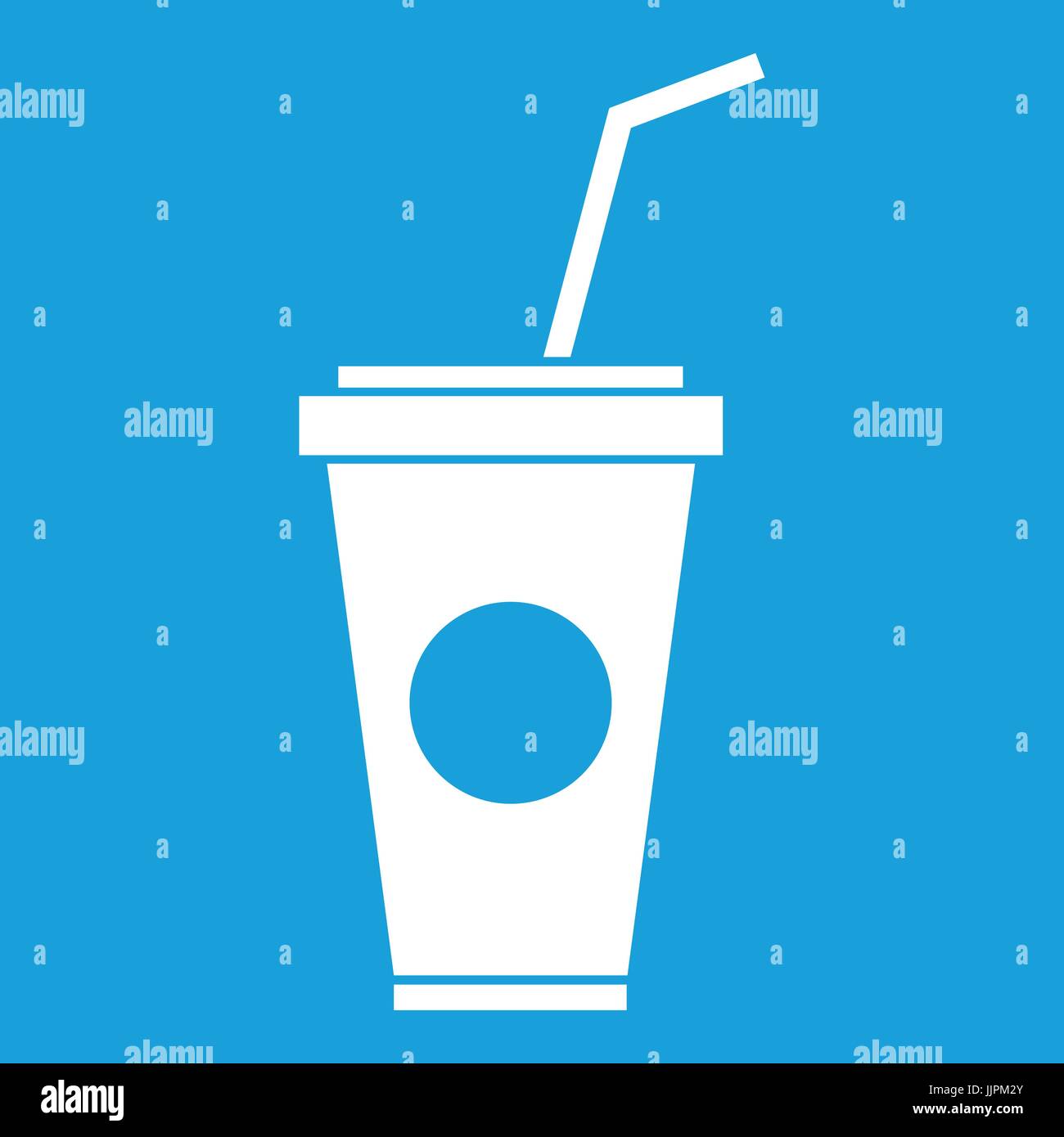 White empty disposable ice Stock Vector Images - Alamy