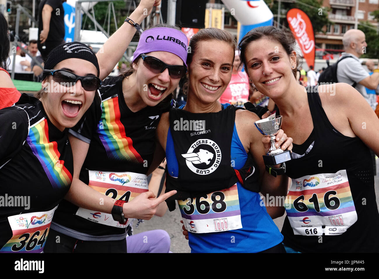 People participating in an organised running event Stock Photo - Alamy