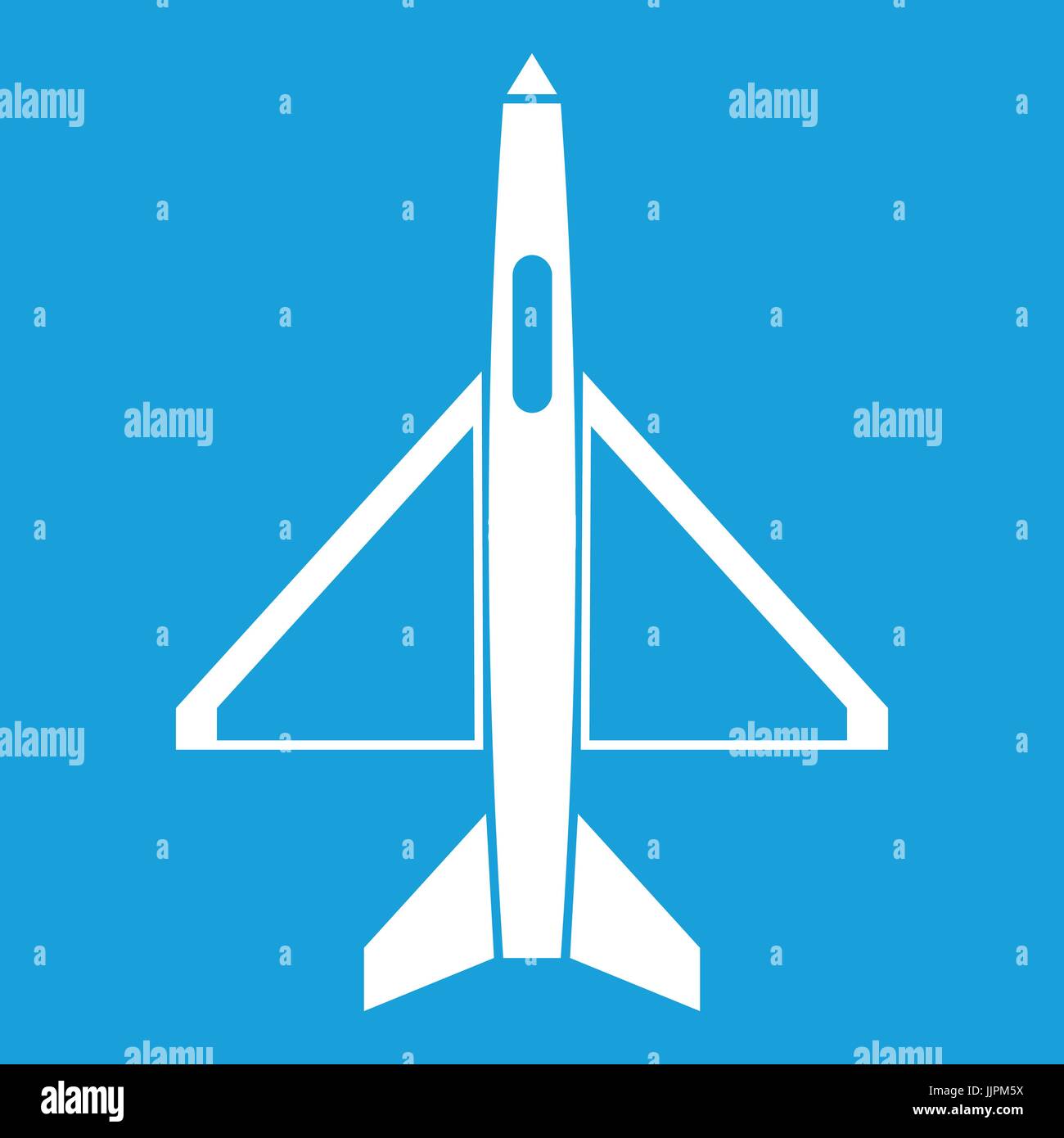 Military aircraft icon white Stock Vector Image & Art - Alamy