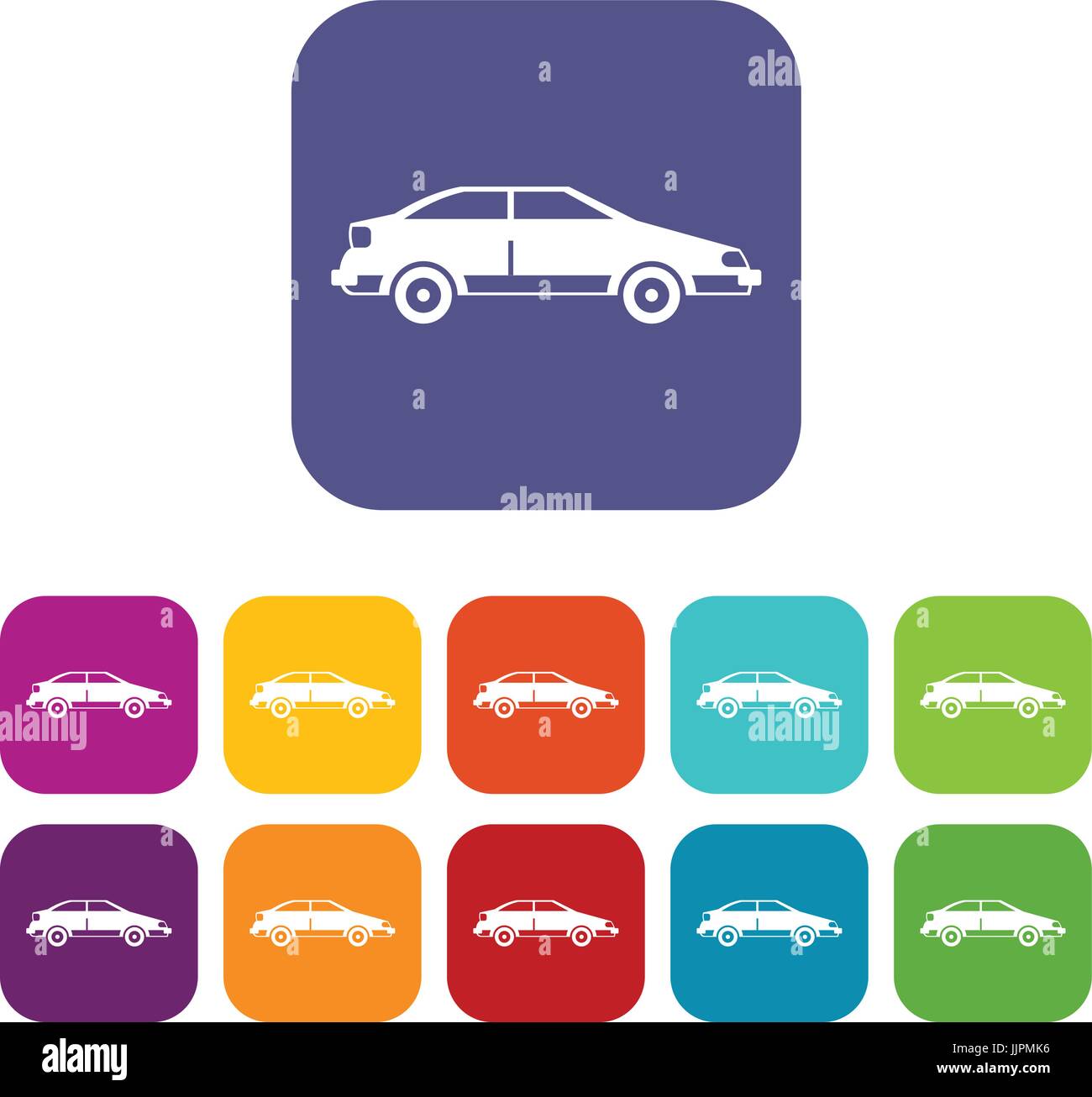 Car icons set Stock Vector Image & Art - Alamy