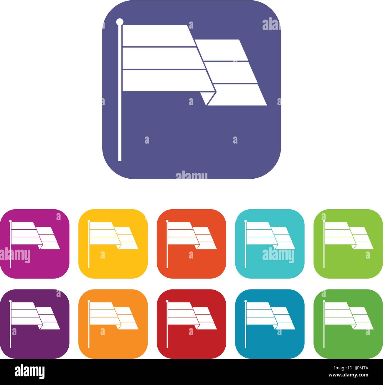 Flag icons set Stock Vector Image & Art - Alamy