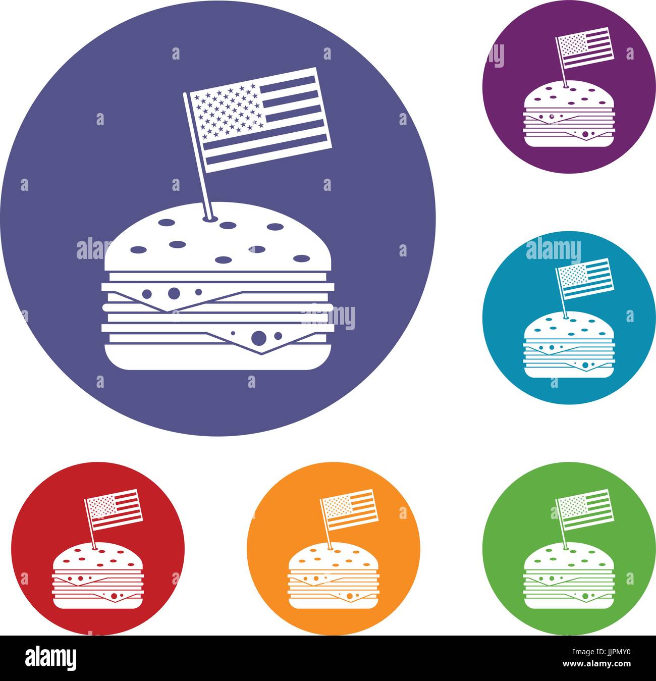 Hamburger icons set Stock Vector Image & Art - Alamy
