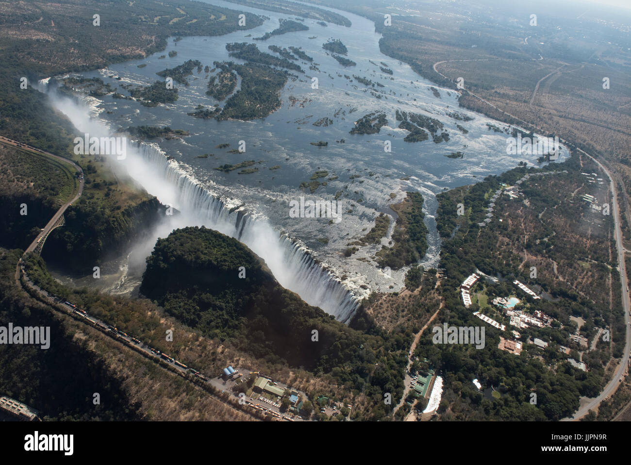 Victoria falls overview hi-res stock photography and images - Alamy
