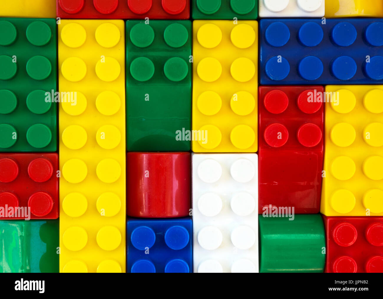 Plastic toy bricks colourful background Stock Photo - Alamy