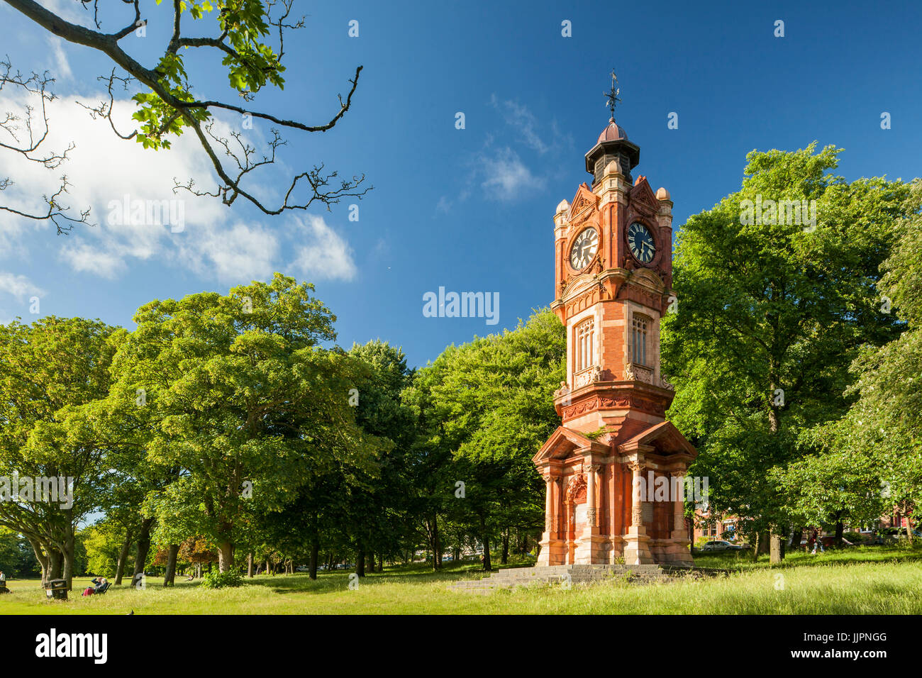 Summer afternoon in Preston Park Stock Photo - Alamy