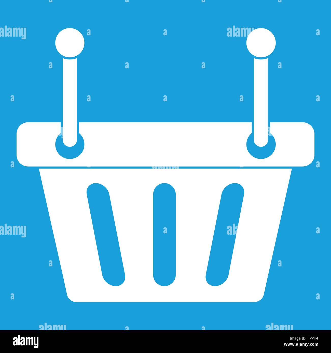 Shopping cart icon white Stock Vector Image & Art - Alamy