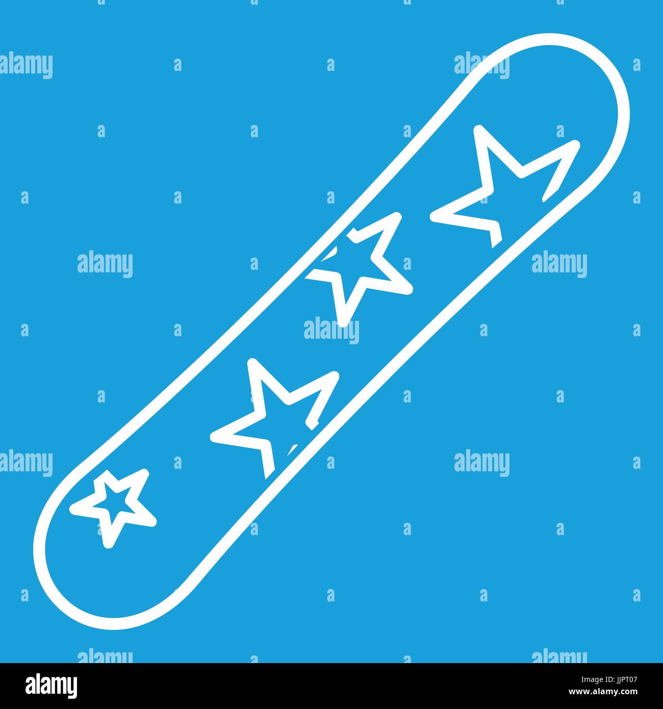 Snowboard icon white Stock Vector Image & Art - Alamy