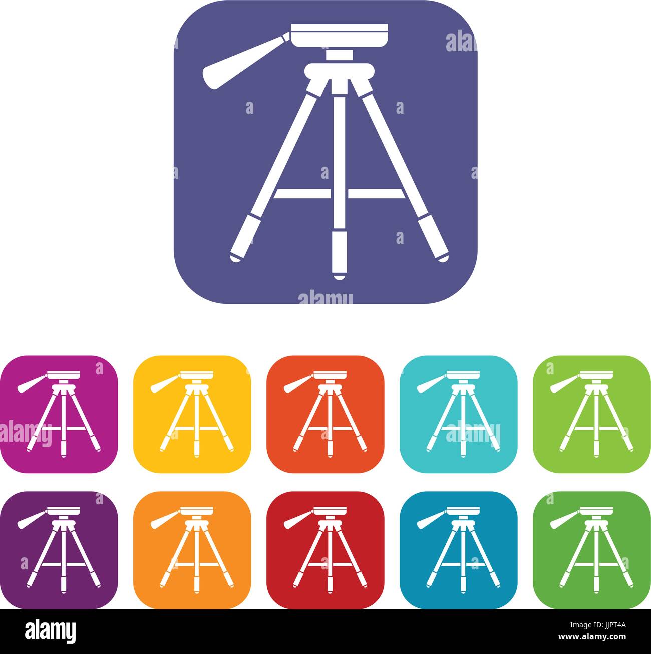 Tripod icons set Stock Vector Image & Art - Alamy