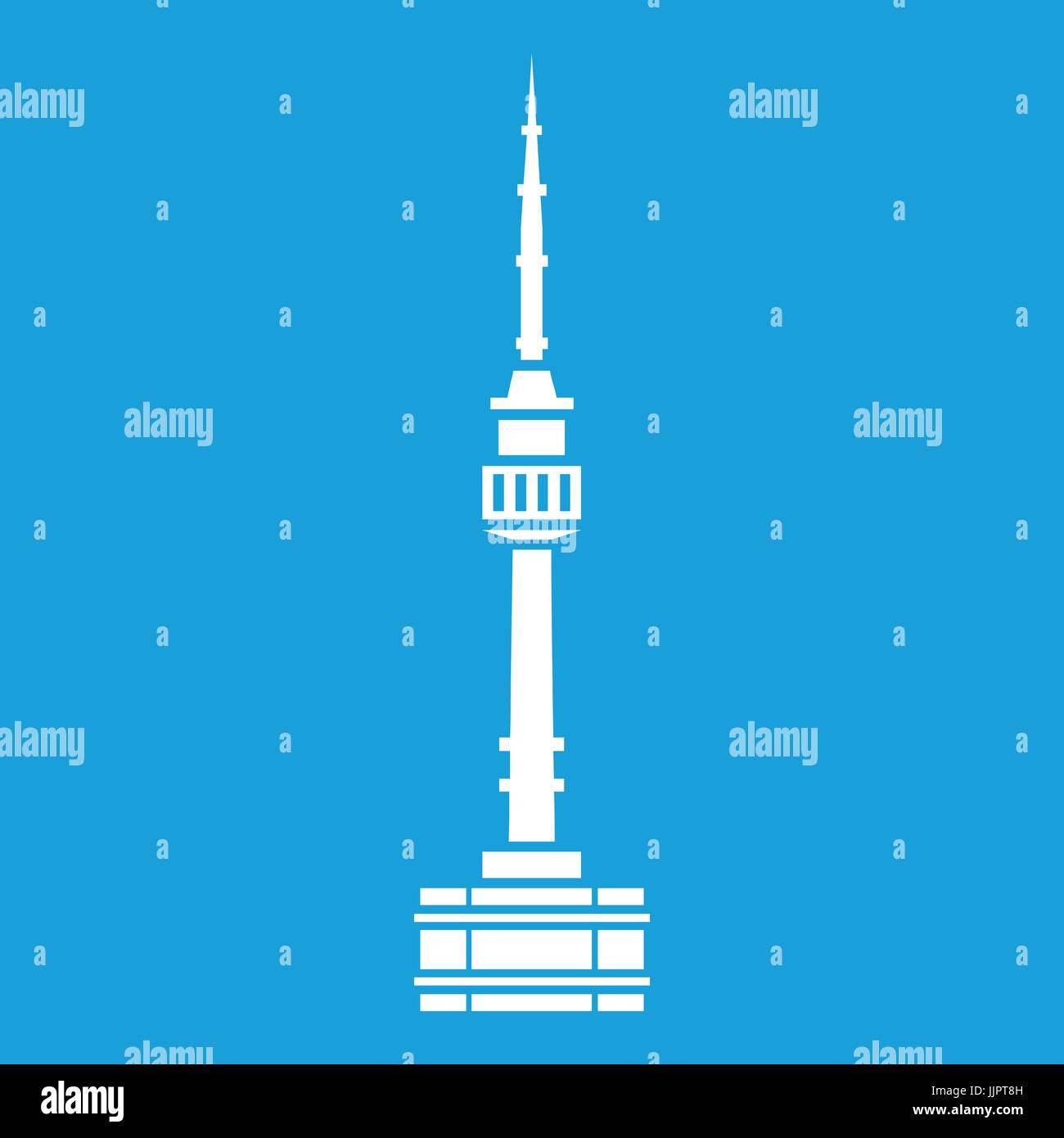 Namsan tower in seoul Stock Vector Images - Alamy