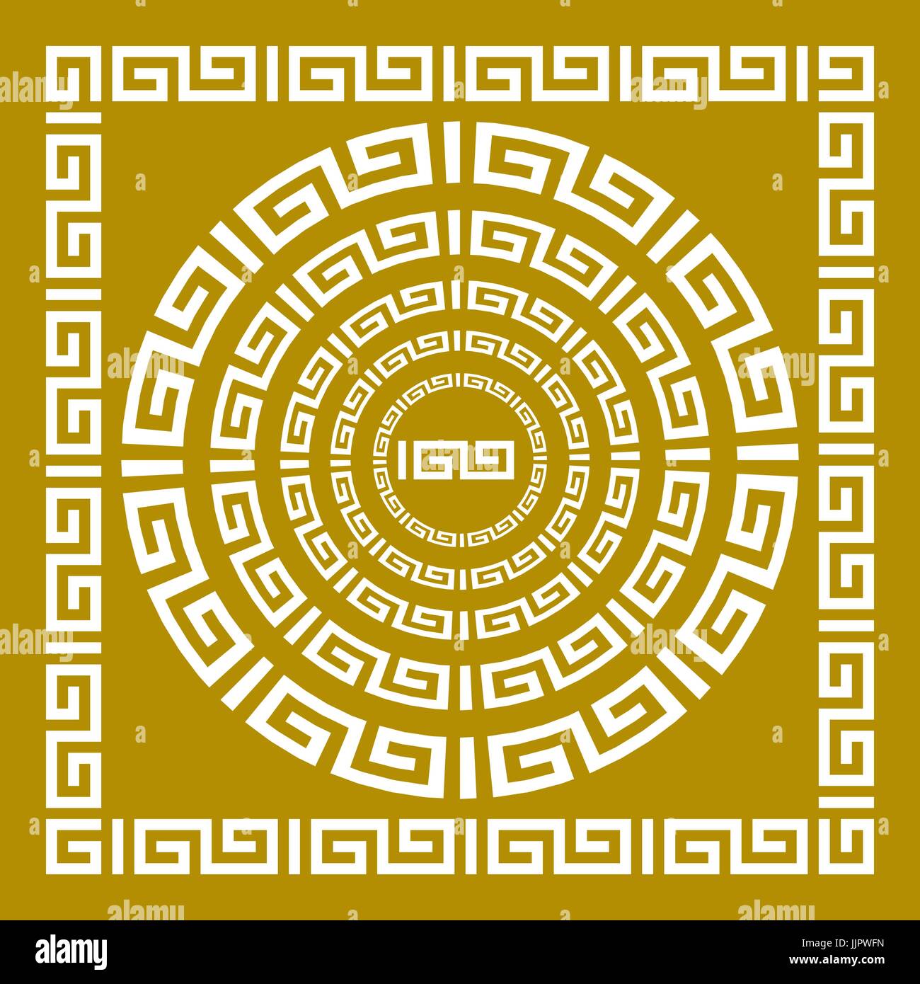 Round and rectangular classical roman or greek frame vector art Stock ...