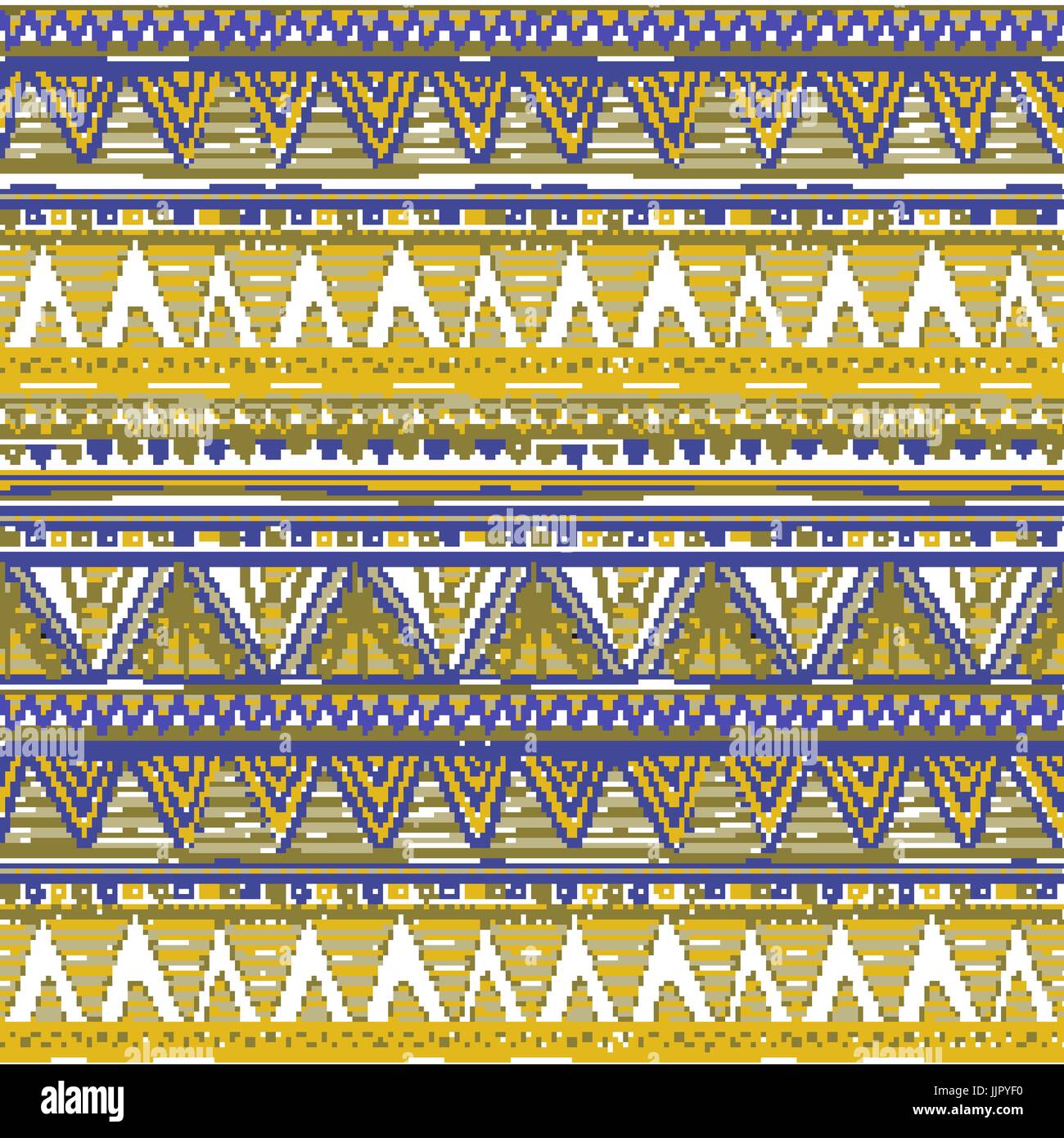 Tribal seamless geometric pattern, ethnic motifs in folk style, texture ...