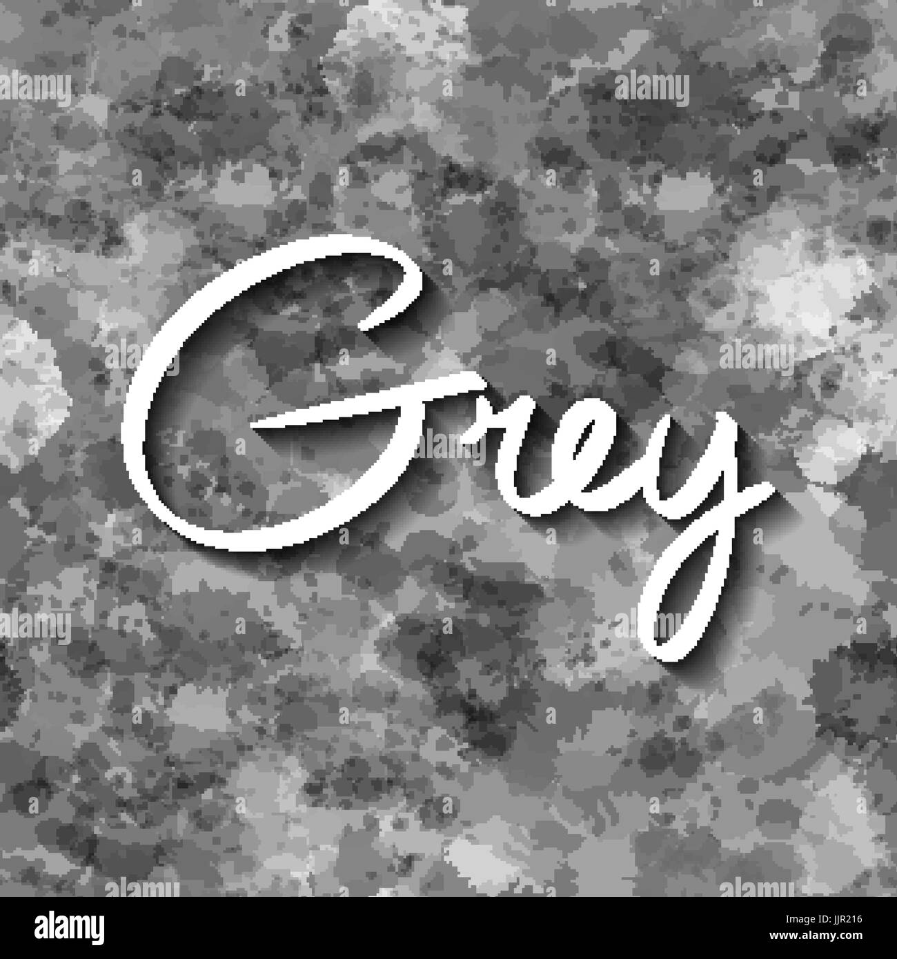 Splash vector seamless pattern. Monochrome hand drawn spray texture ...