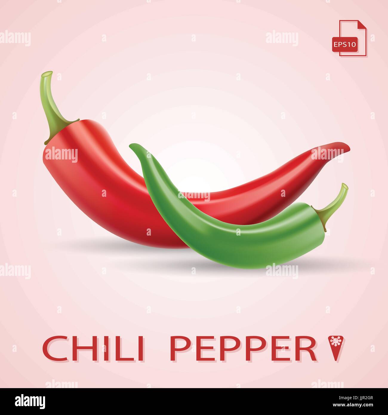 Delicious red hot chili Stock Vector Images - Alamy
