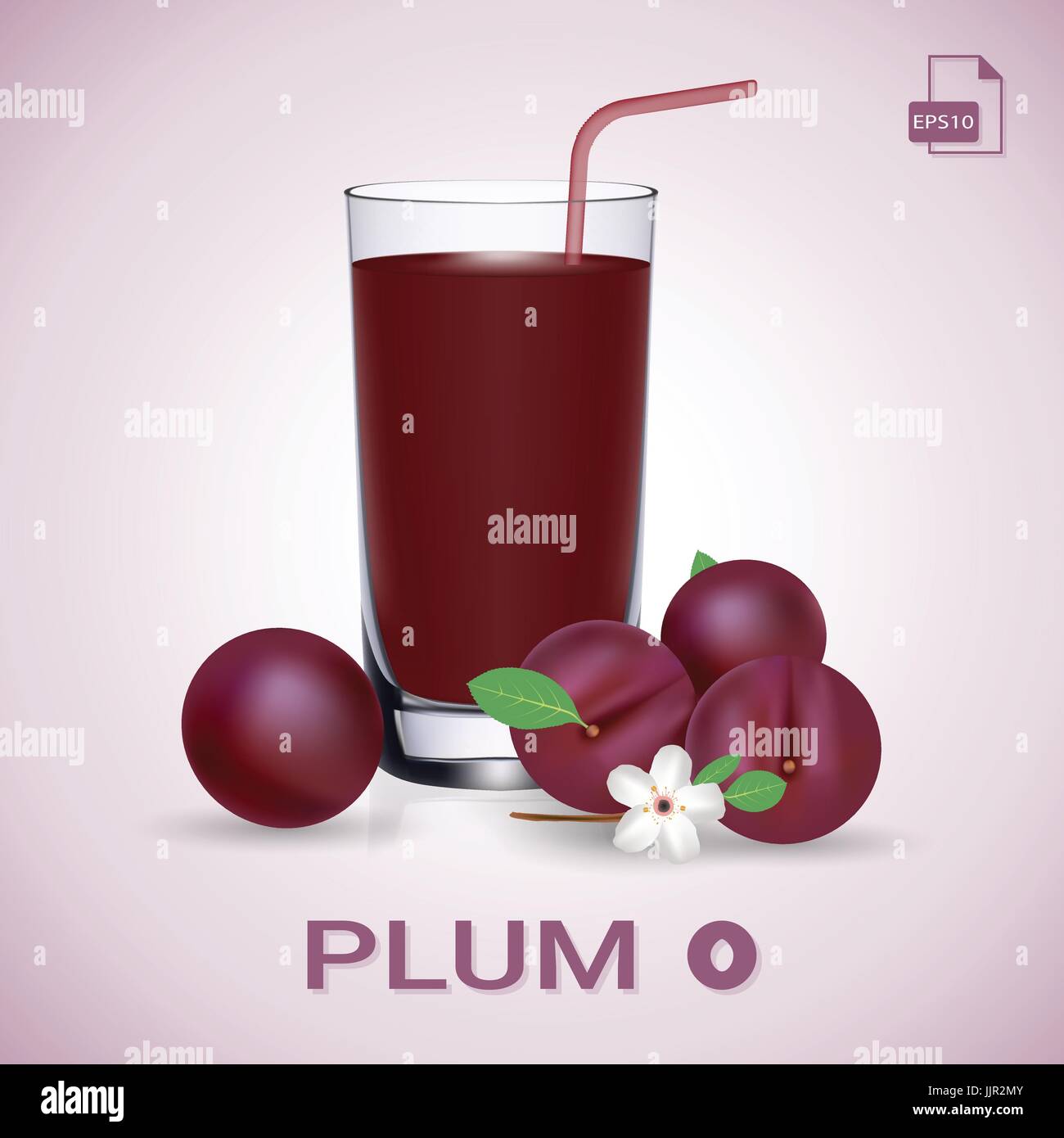 Colorful fresh group fruits Stock Vector Images - Alamy