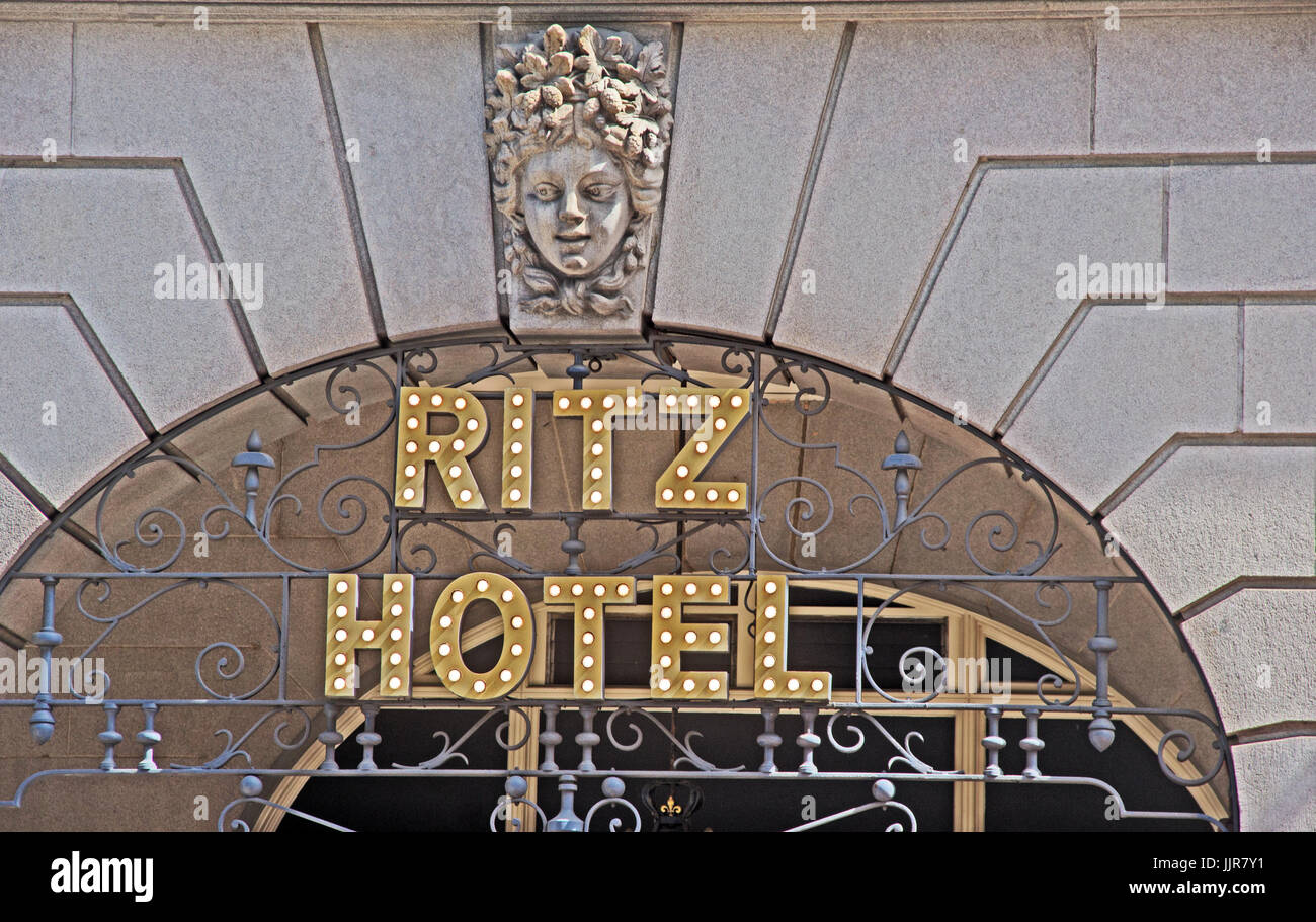 The ritz sign hi-res stock photography and images - Alamy