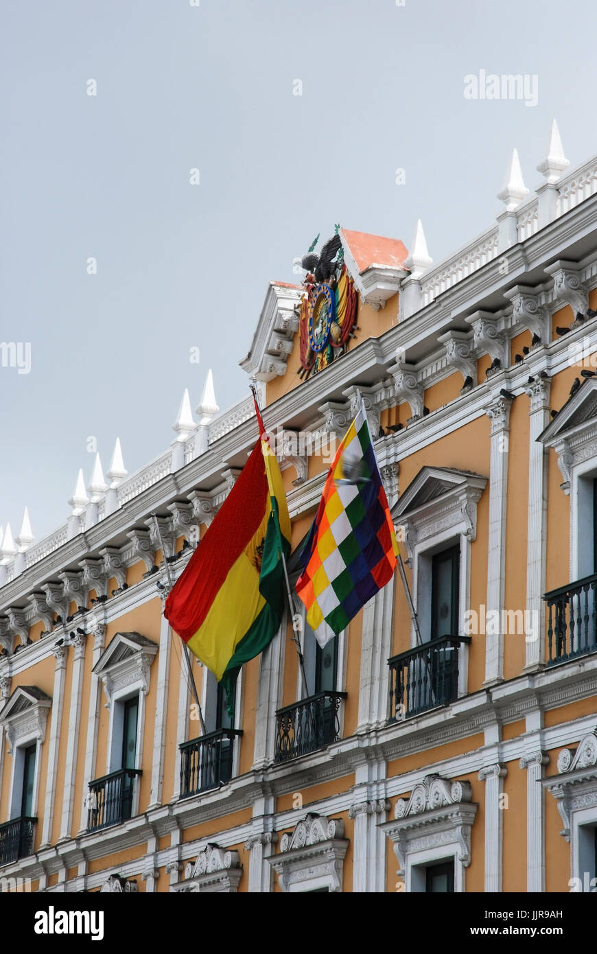 Presidential palace (Palacio Quemado), La Paz, Bolivia, South America ...