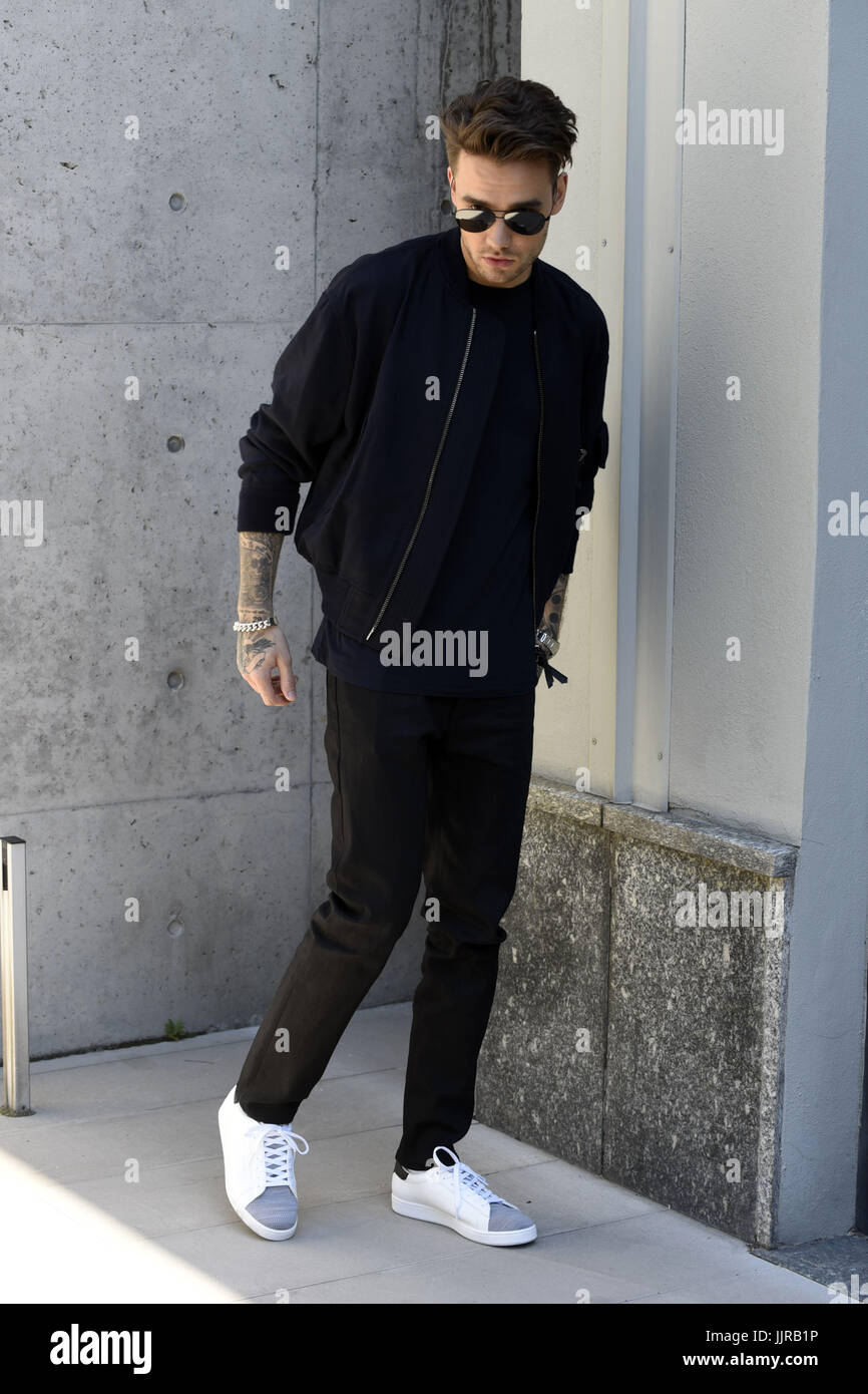 Milan Men's Fashion Week - Giorgio Armani - Arrivals Featuring: Liam ...