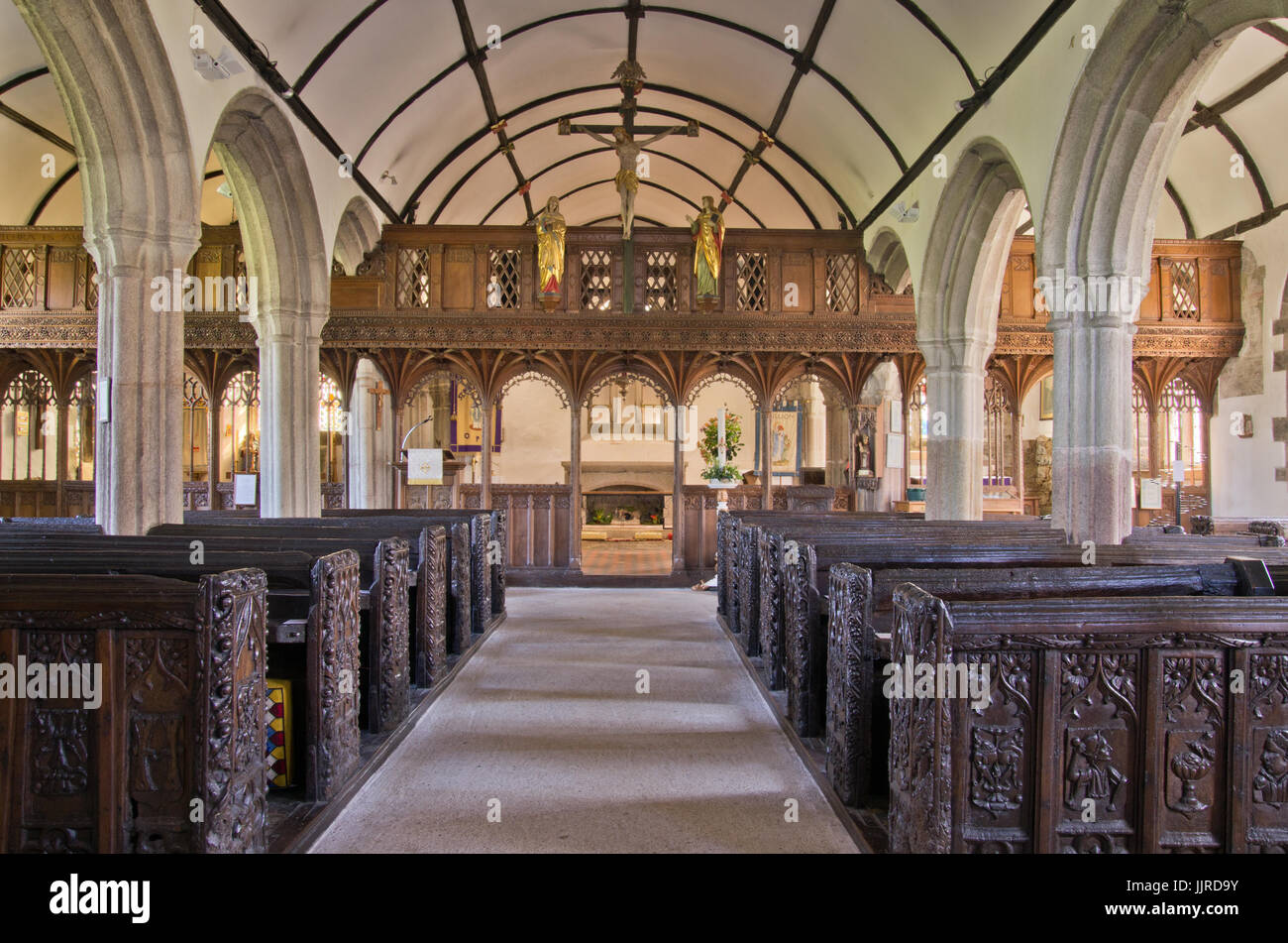 Mullion parish church hi-res stock photography and images - Alamy