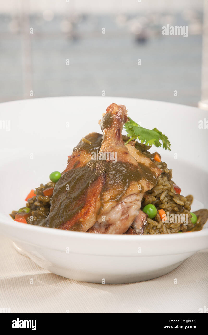 Lima is the culinary capital of South America. This chicken with chaufa ...