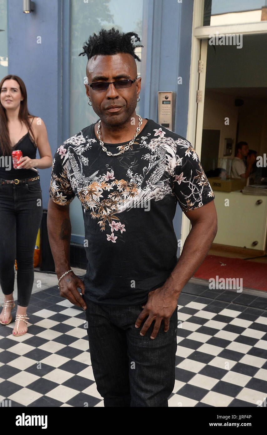 Omar at Sarm Studios for the charity single in aid of the Grenfell fire ...