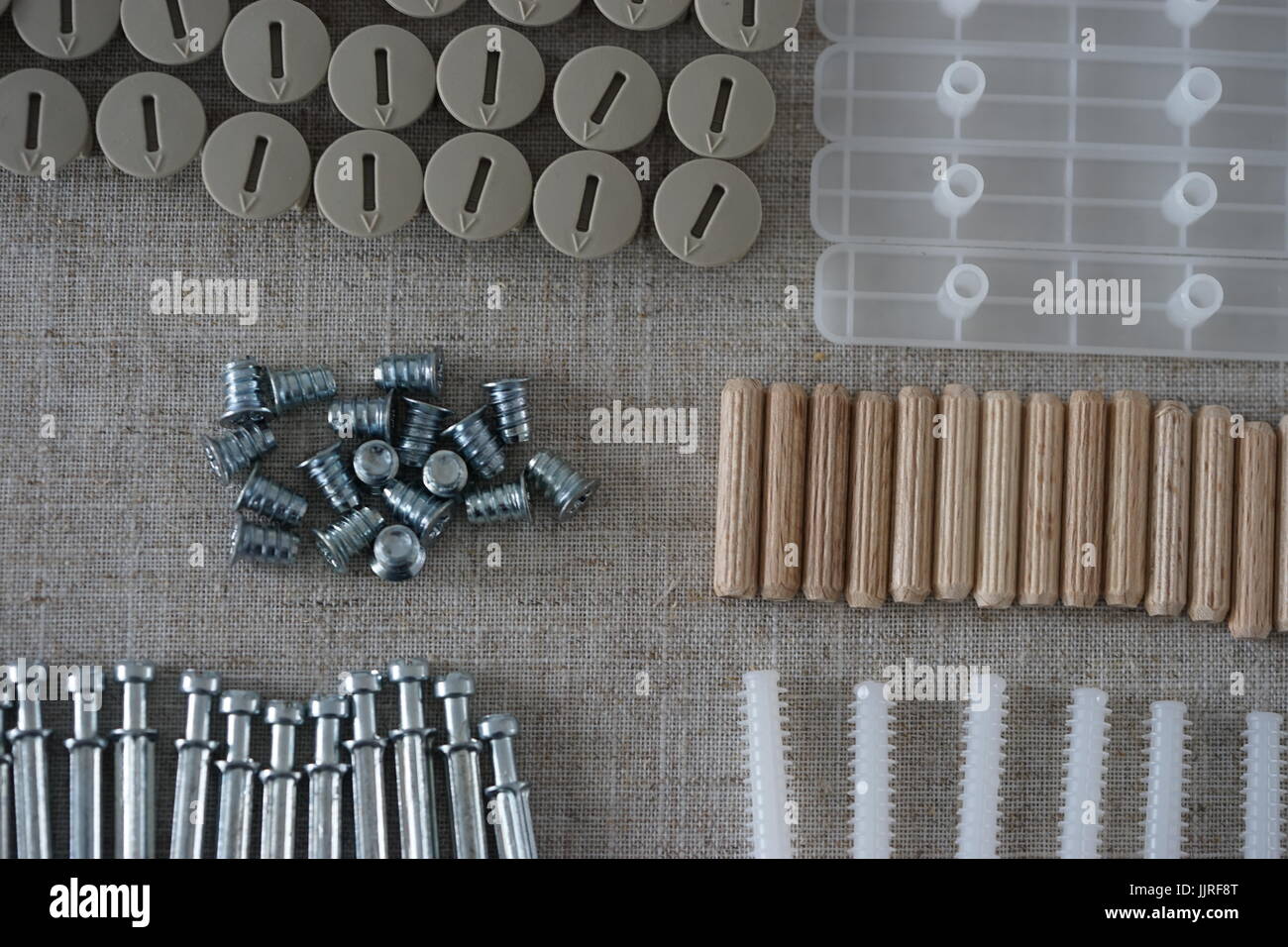 Plastic nuts bolts hi-res stock photography and images - Alamy