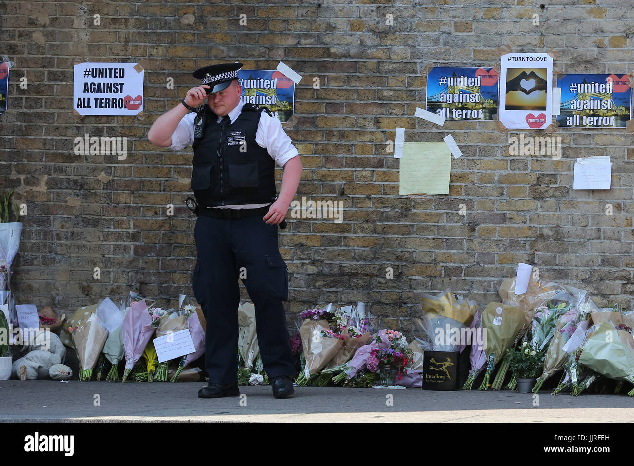 General scene near the incident. According to the Metropolitan Police ...