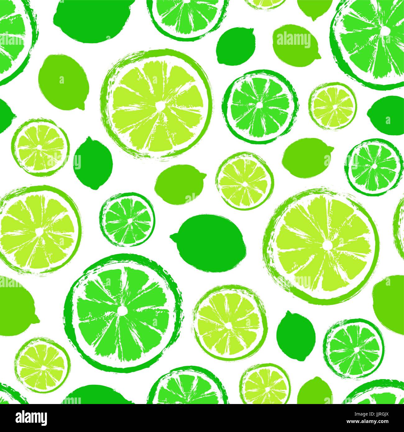 Limes Background Painted Pattern Stock Vector Image & Art - Alamy