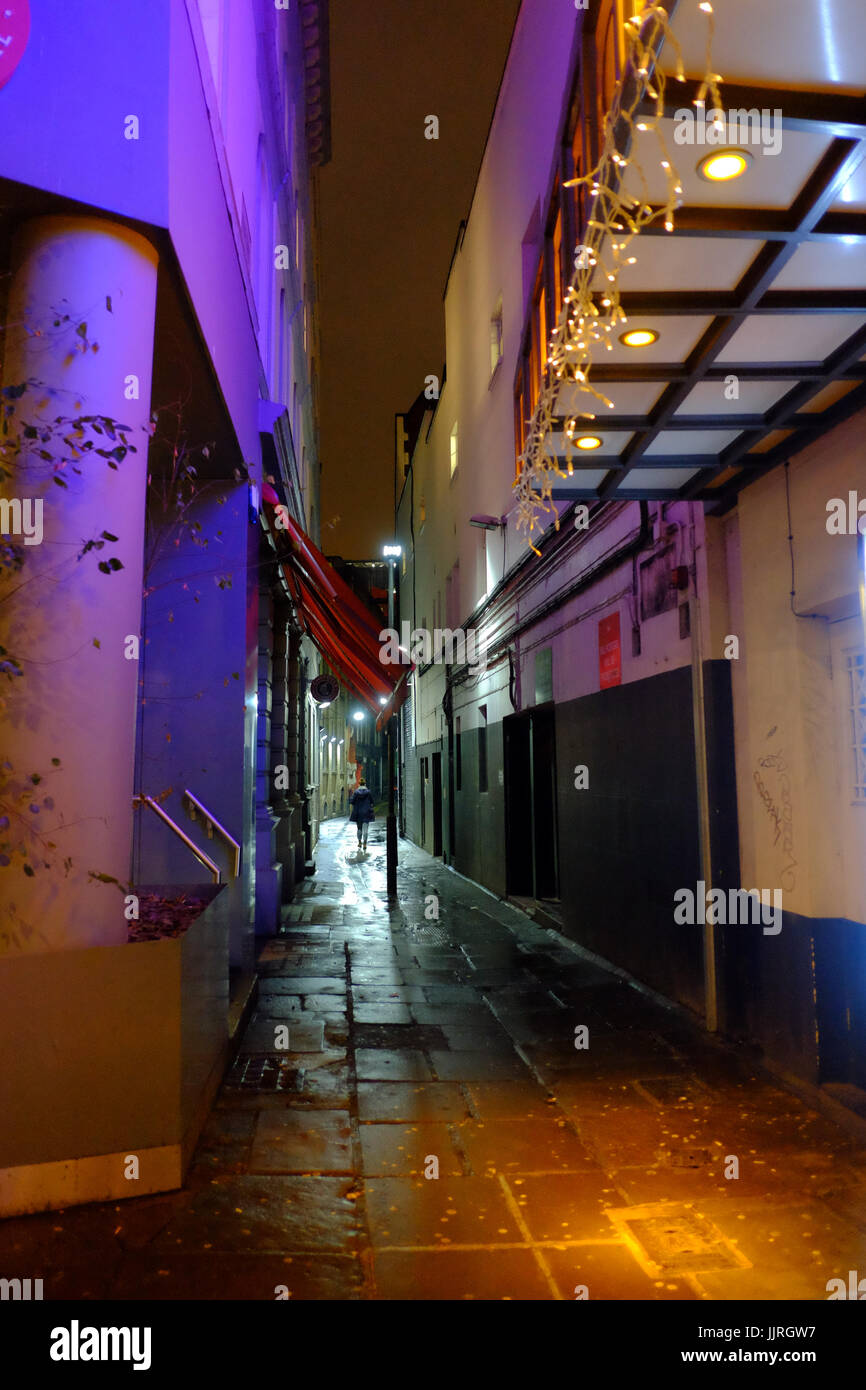 London Alley Night Stock Photos & London Alley Night Stock Images - Alamy