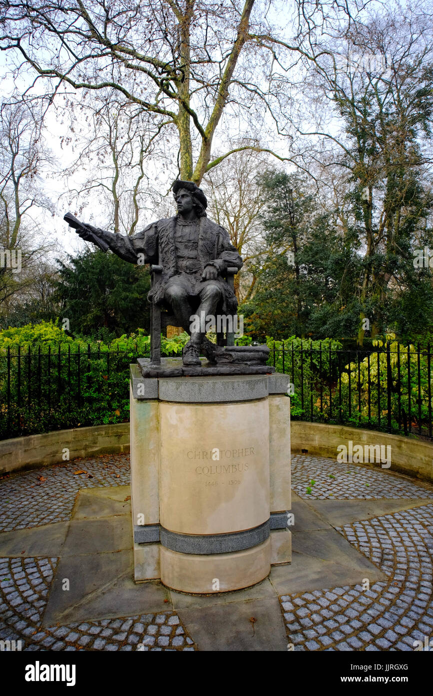 Christopher columbus statue in hi-res stock photography and images - Alamy