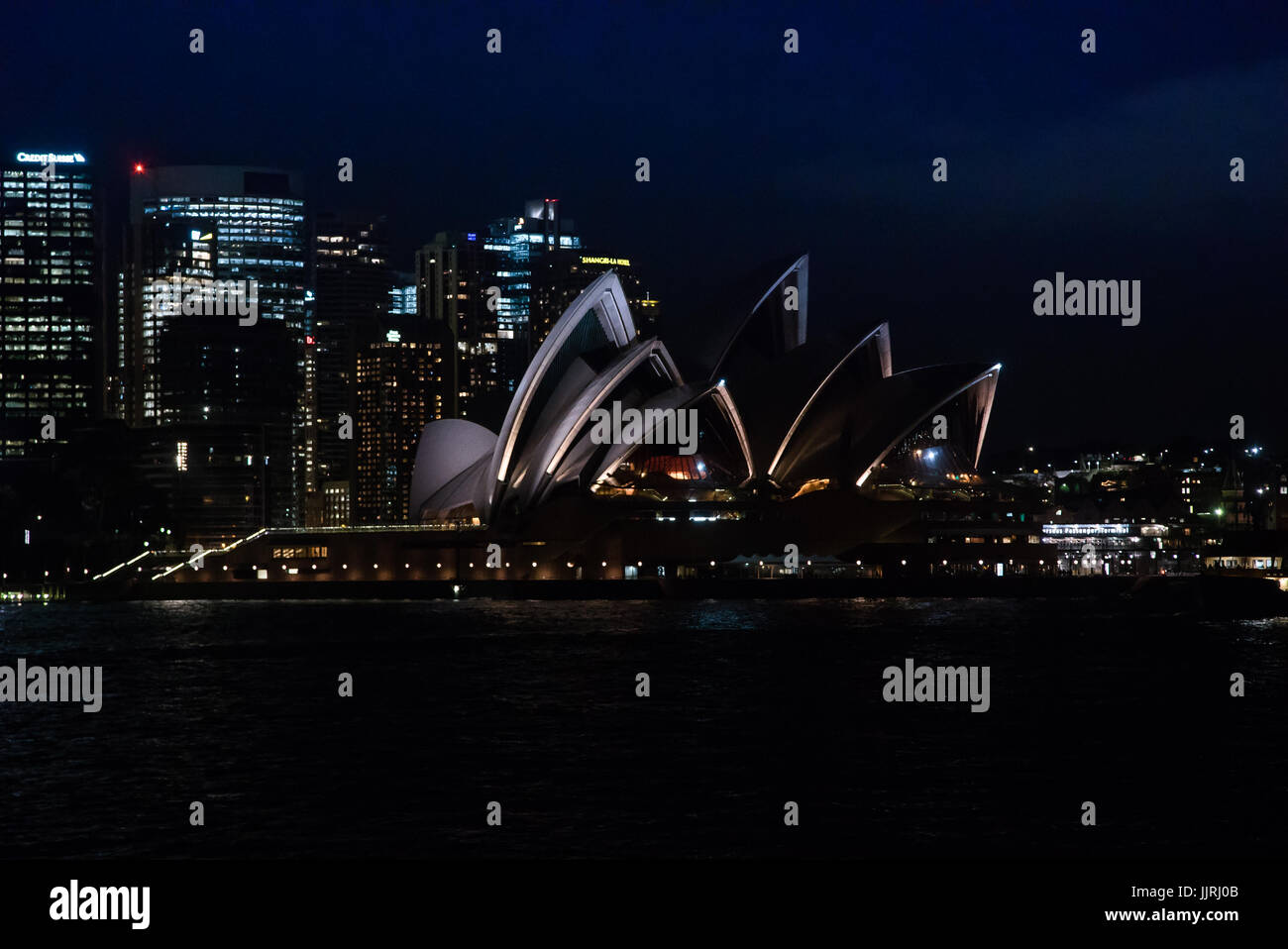 Sydney Opera House at Nighttime Stock Photo - Alamy