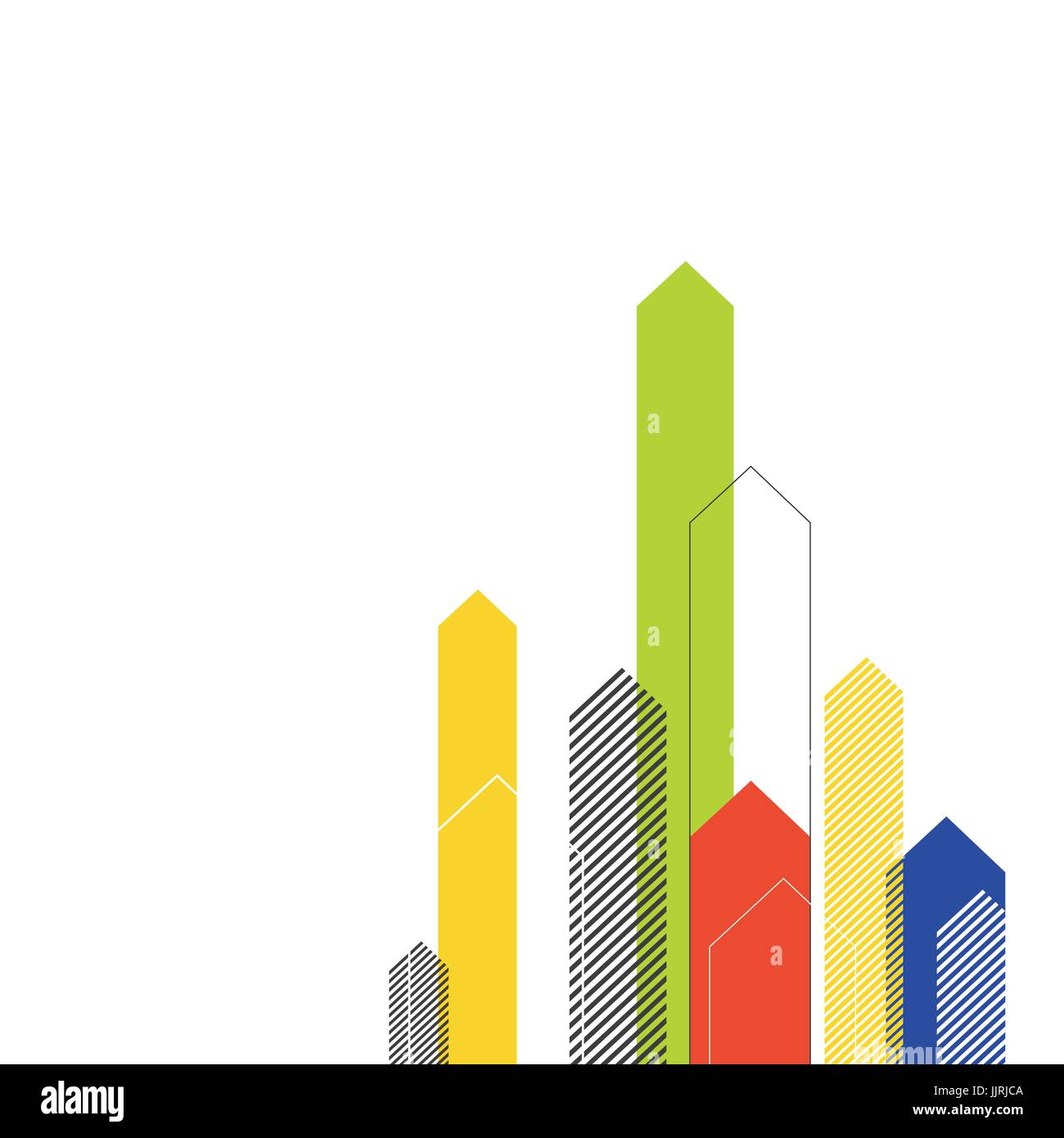 Multicolor arrows hi-res stock photography and images - Alamy