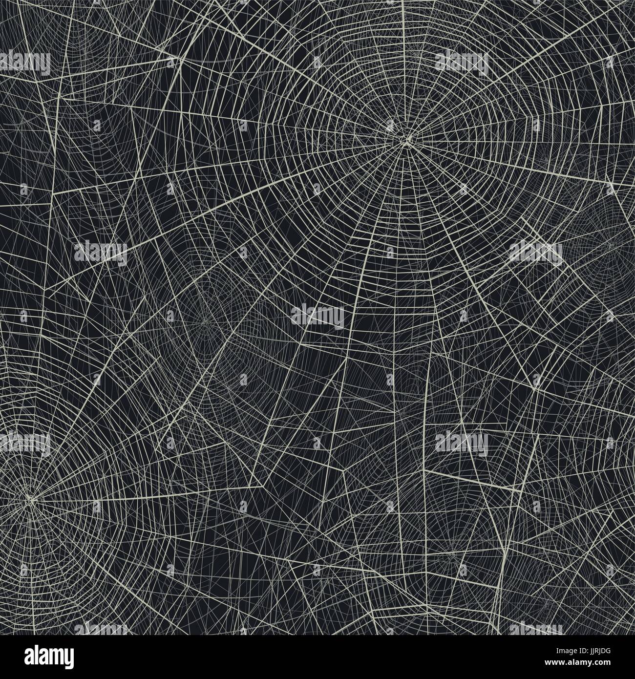 Spider web vector illustration. Abstract Halloween background Stock ...